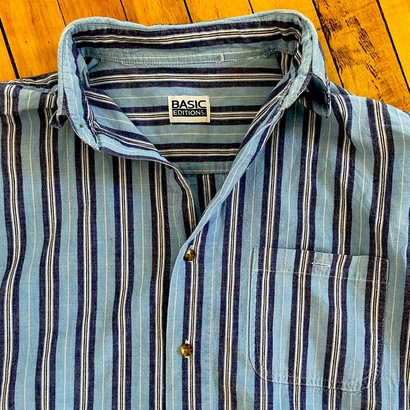 Basic Editions | Shirts | Vintage Basic Editions | Poshmark